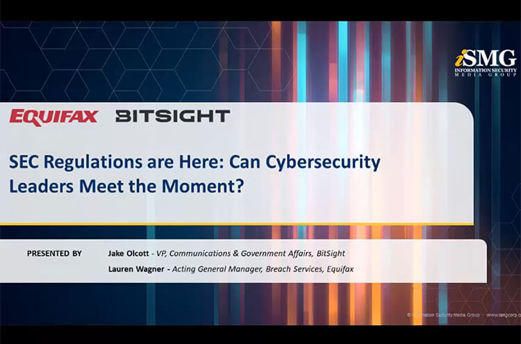SEC Regulations are Here: Can Cybersecurity Leaders Meet the Moment? | Bitsight